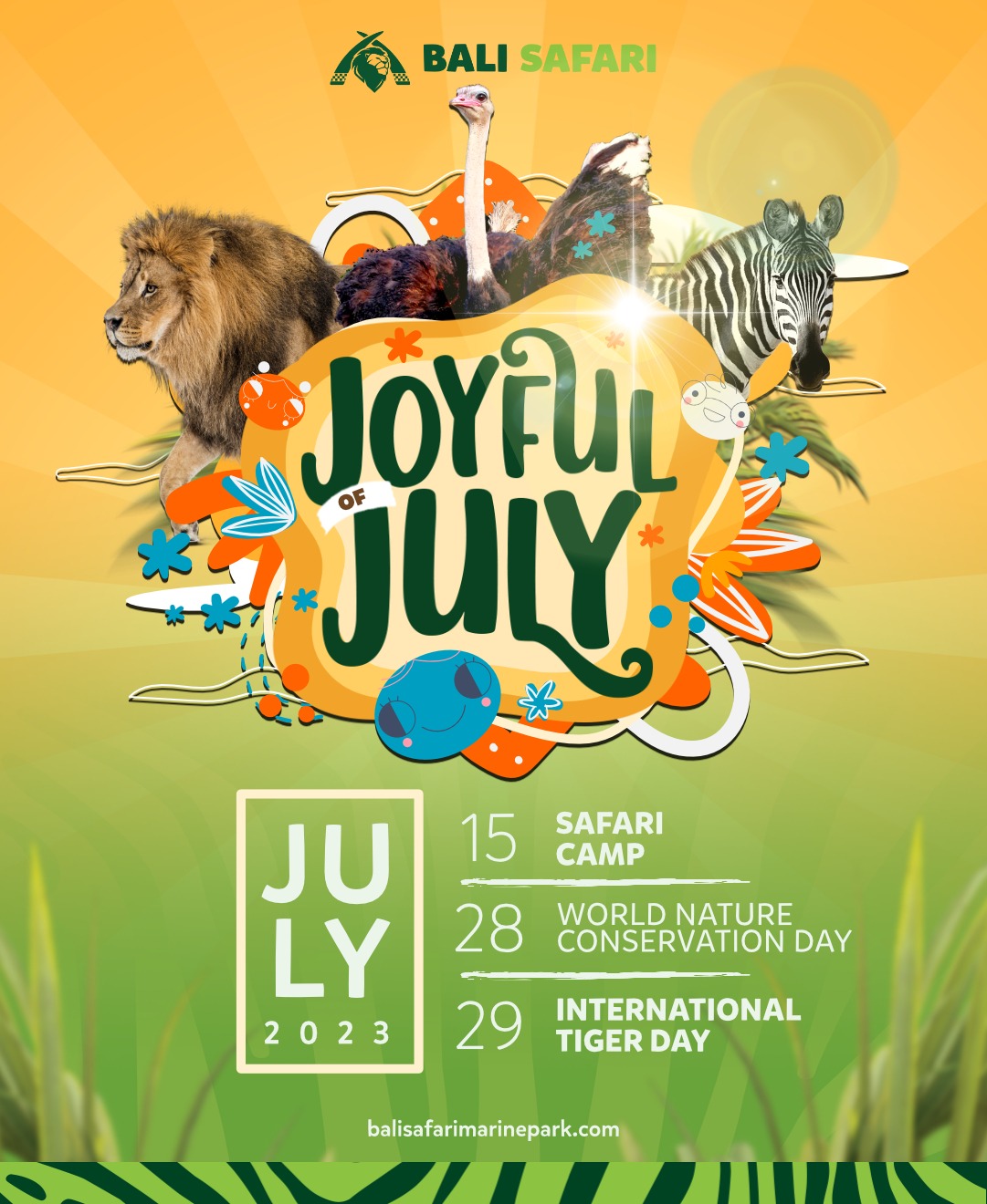 Bali Safari Joyfull Of July, Come and Join Us! - Mara River Safari Lodge