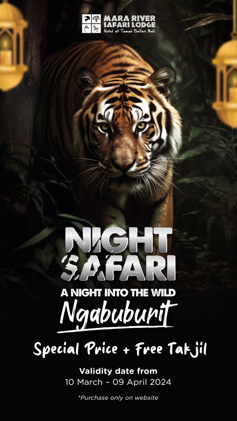 Night Safari Ngabuburit Offer at Taman Safari Bali